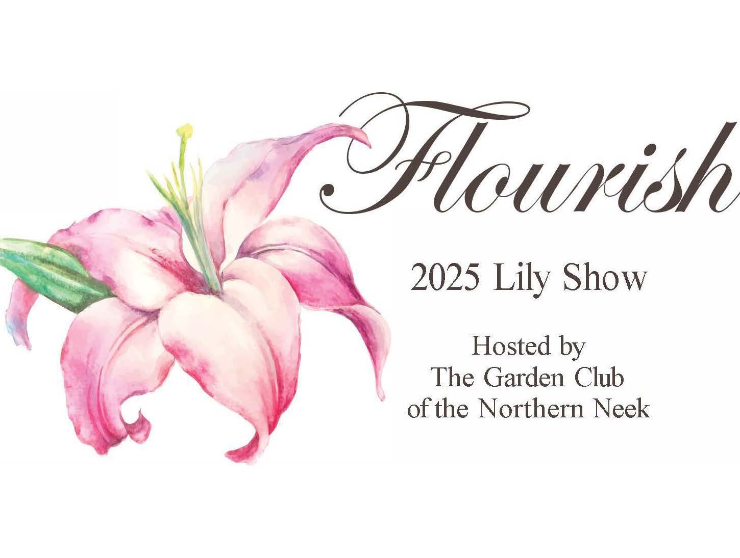 Lily Show: Flourish - Garden Club of Virginia